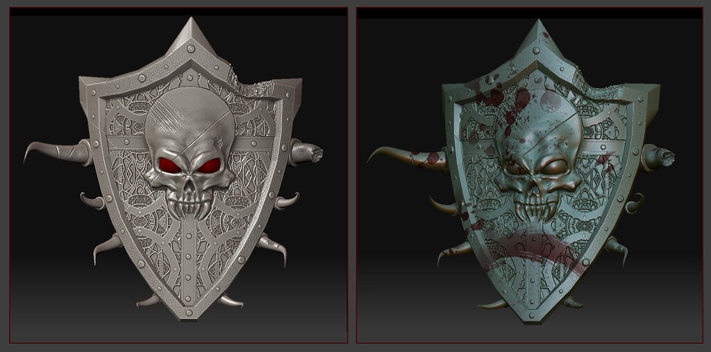 hard surface: first try - ZBrushCentral
