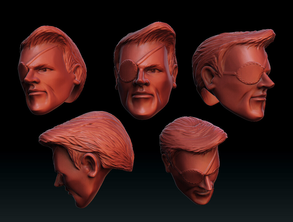 Agent Head WİP - ZBrushCentral