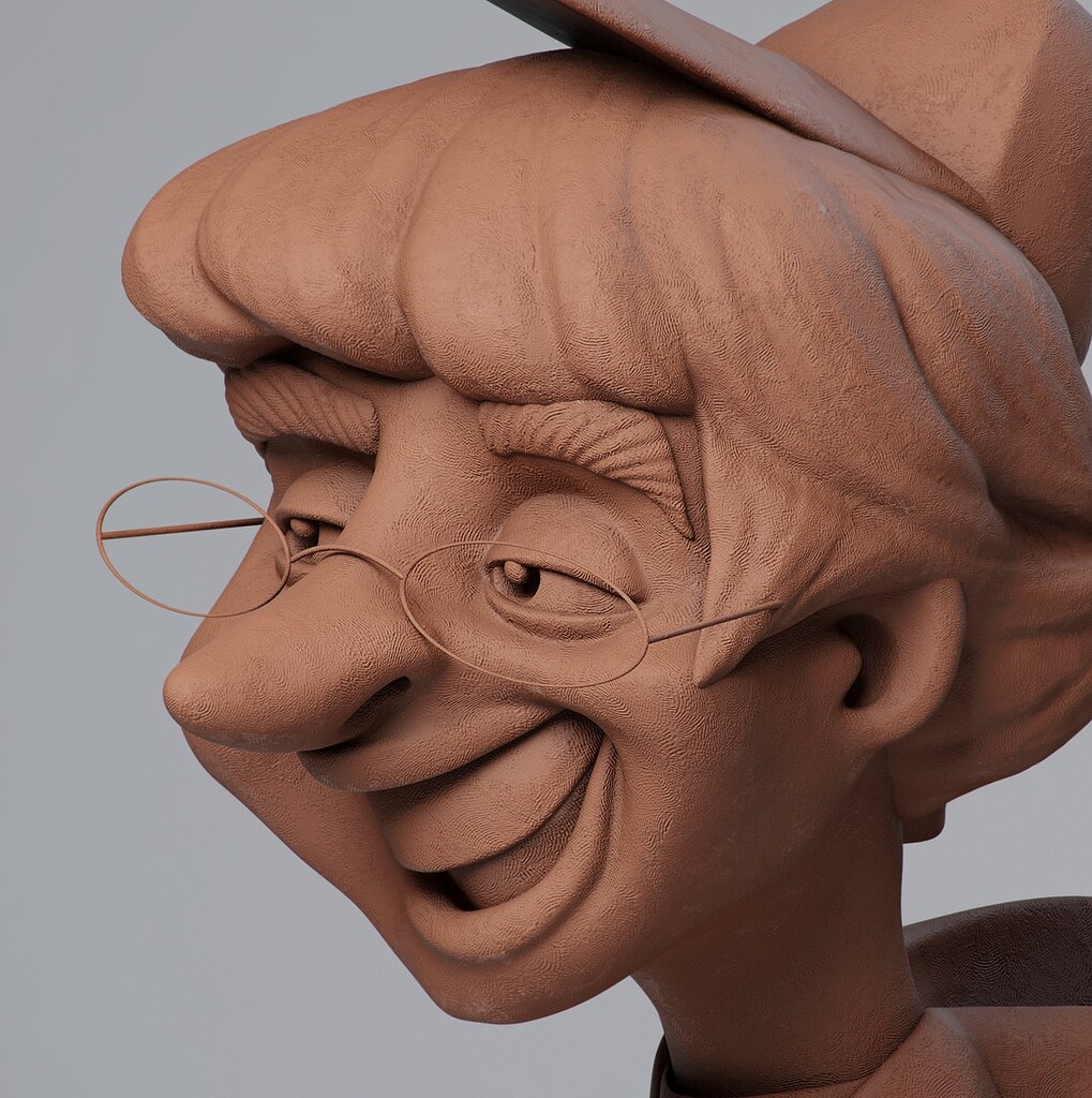 Achieve this wet clay look? - ZBrushCentral