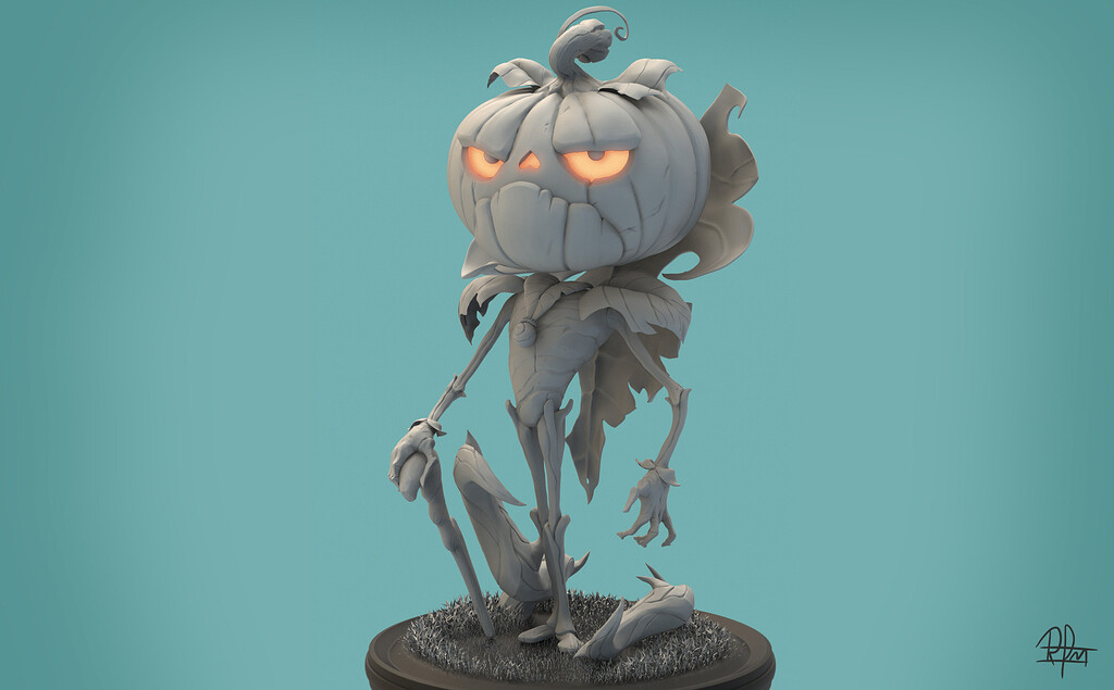 The True Pumpkin - ZBrushCentral