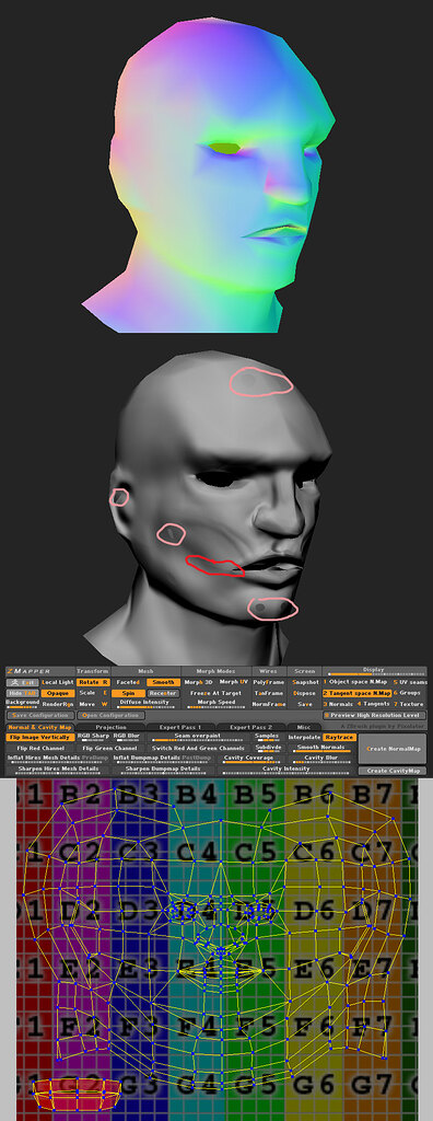 ZMapper Normal Map issue - ZBrushCentral
