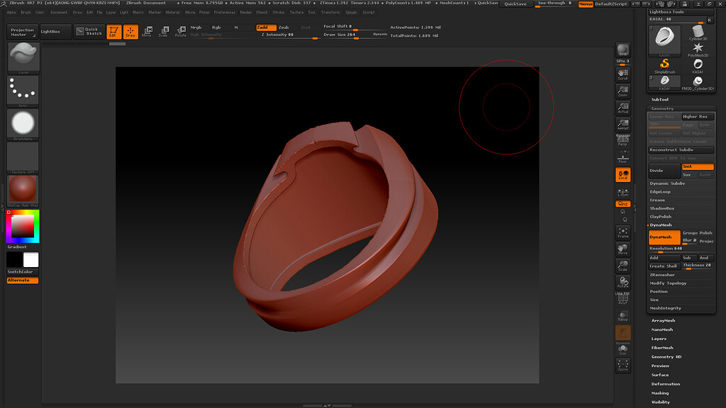 Create Shell Issue - ZBrushCentral