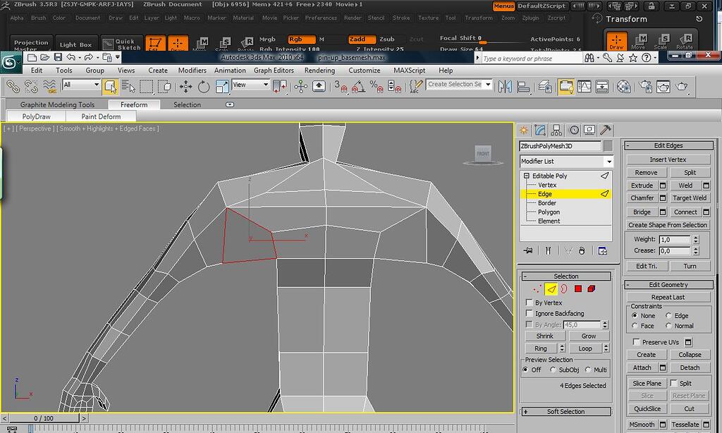 problems importing a basic mesh from 3dsmax - ZBrushCentral
