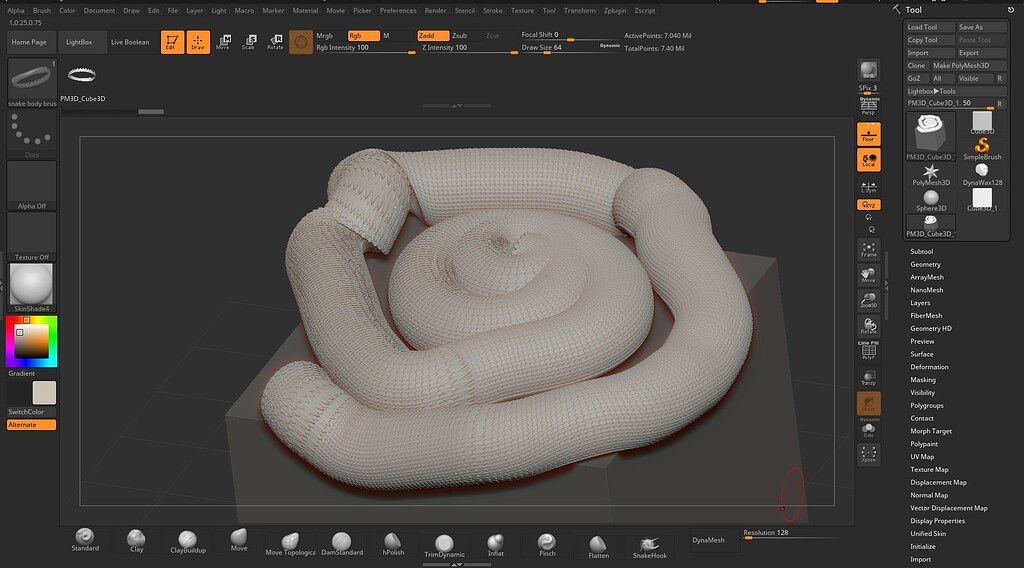 IMM curve / problems - ZBrushCentral