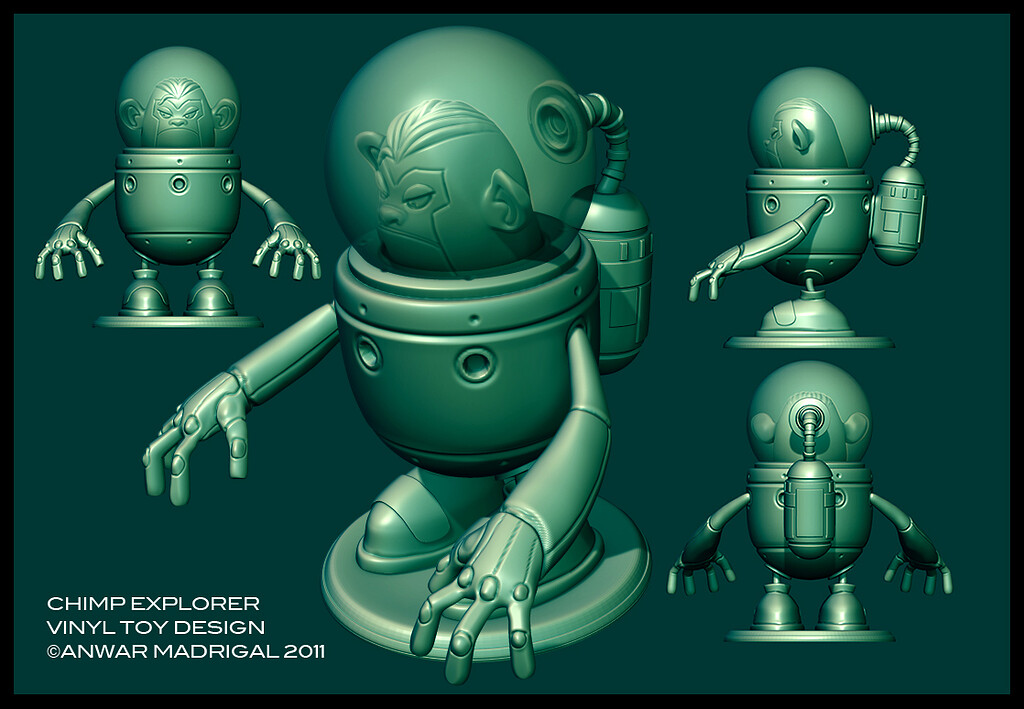 Chimp Explorer - ZBrushCentral