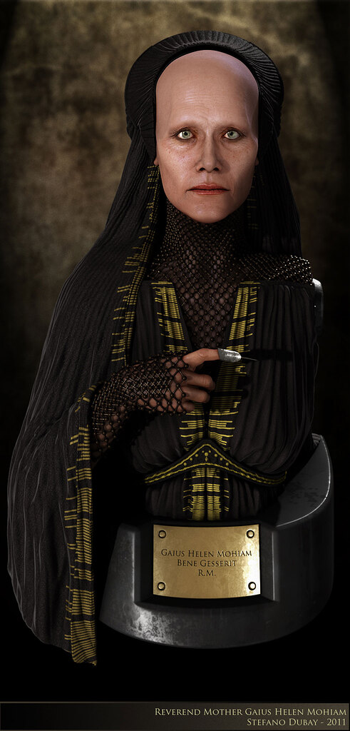 Gaius Helen Mohiam - Bene Gesserit - Reverend Mother - ZBrushCentral Gaius Helen Mohiam - Bene Gesserit - Reverend Mother - ZBrushCentral
