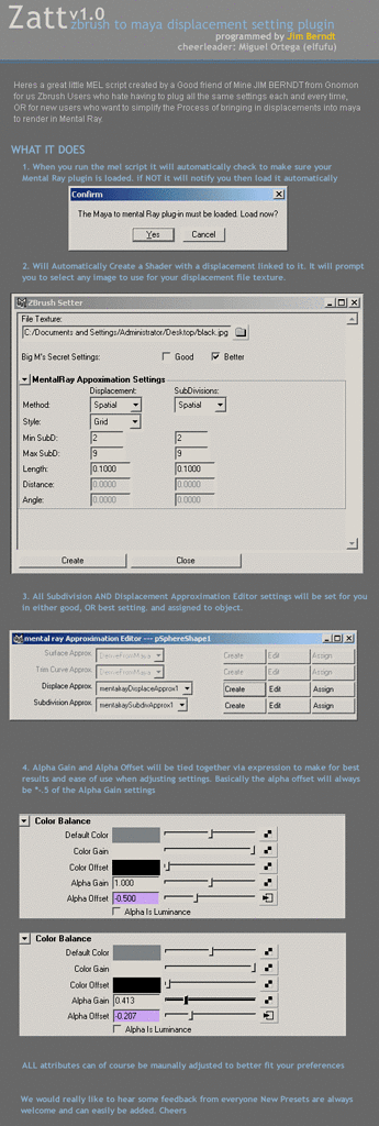 Introducing the new Zbrush to Maya bridge mel script - ZBrushCentral