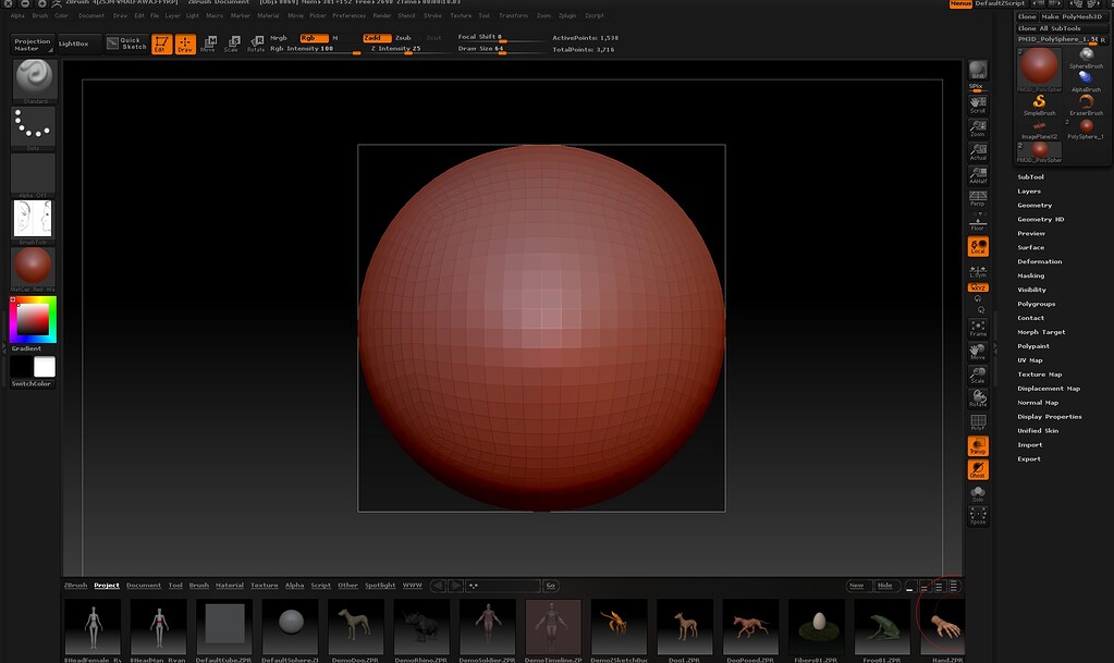 Viewing transparency - ZBrushCentral