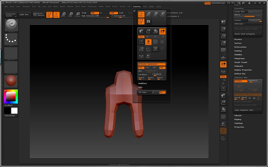 zsphere skin problem? - ZBrushCentral