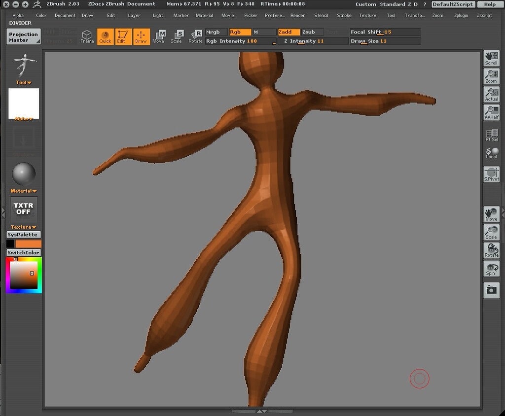 Modeling View problem... - ZBrushCentral
