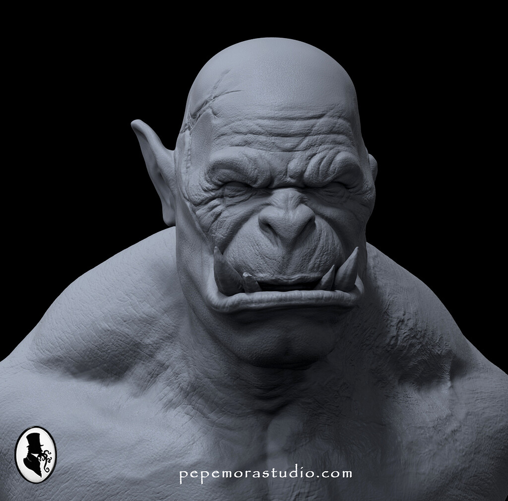 Warcraft Orc - ZBrushCentral
