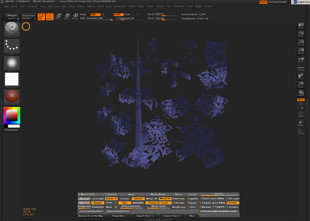 Zmapper Issue (fixed!) - ZBrushCentral