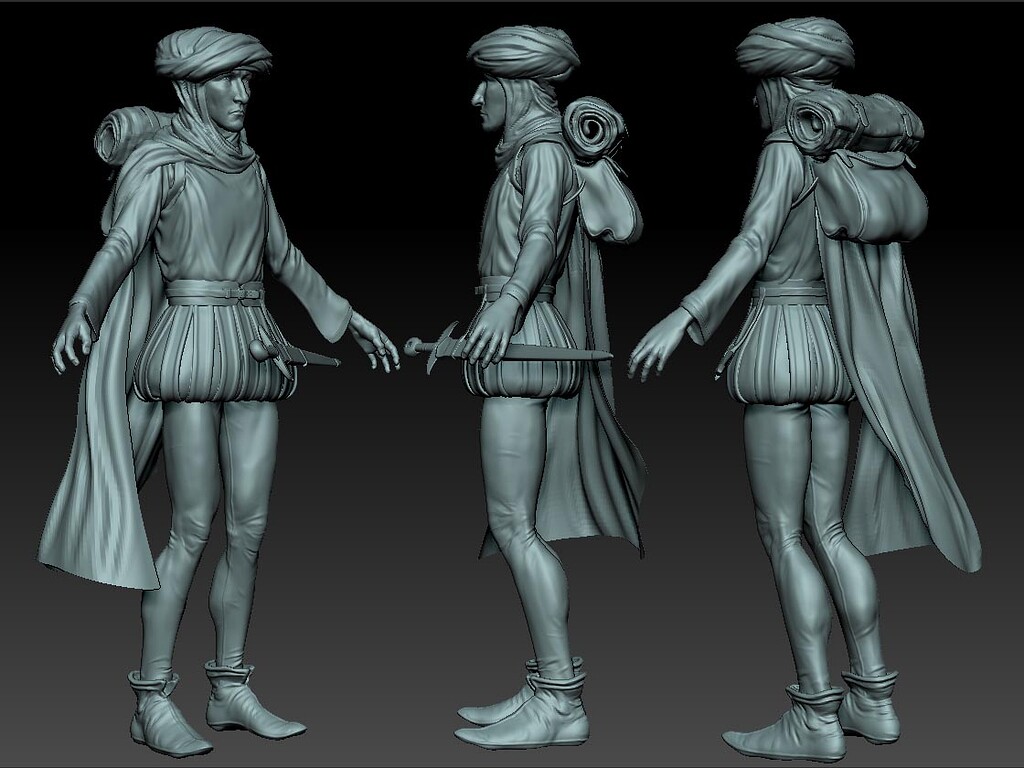 Elf Boy - ZBrushCentral