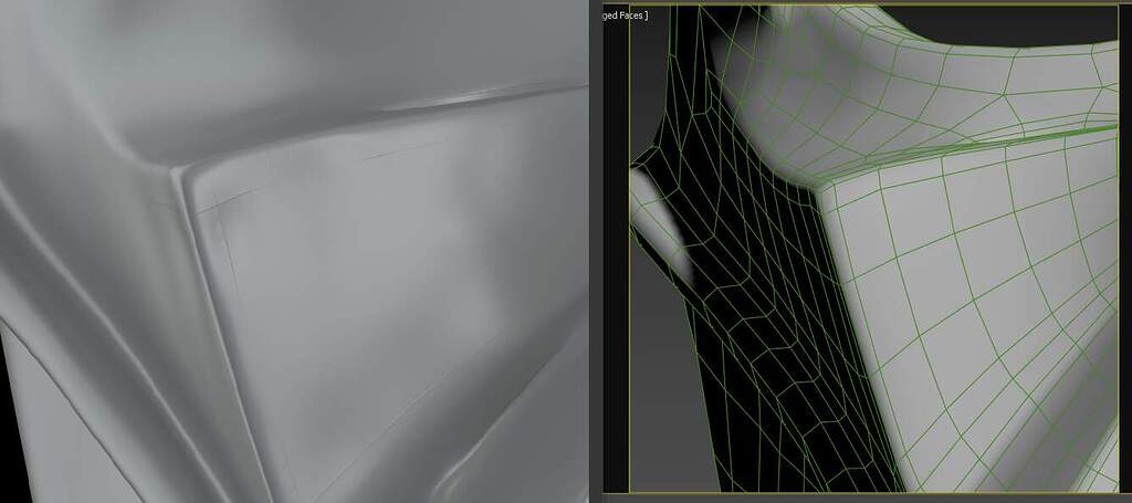 Problem with sharp edges or lines in displacement map - ZBrushCentral