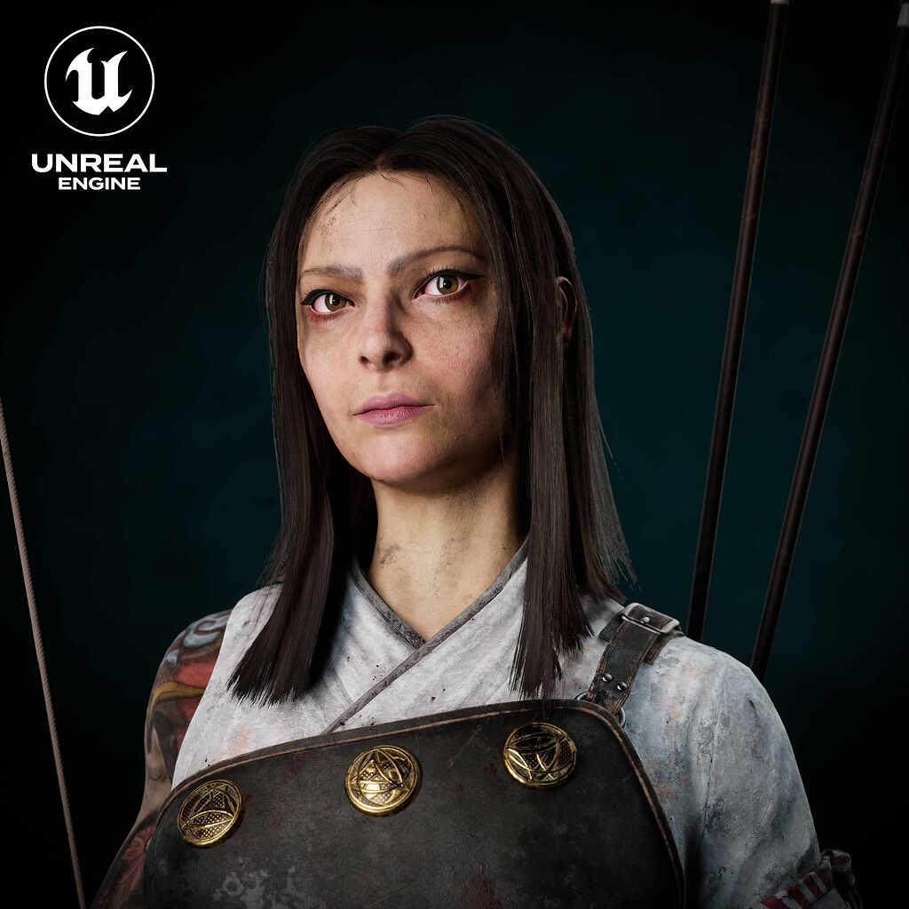 Hama Yumi Real-Time Game Character - ZBrushCentral