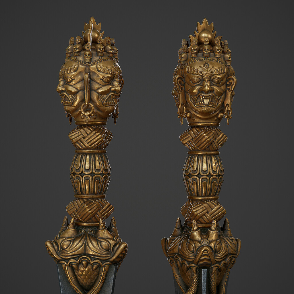 Phurba Dagger - ZBrushCentral