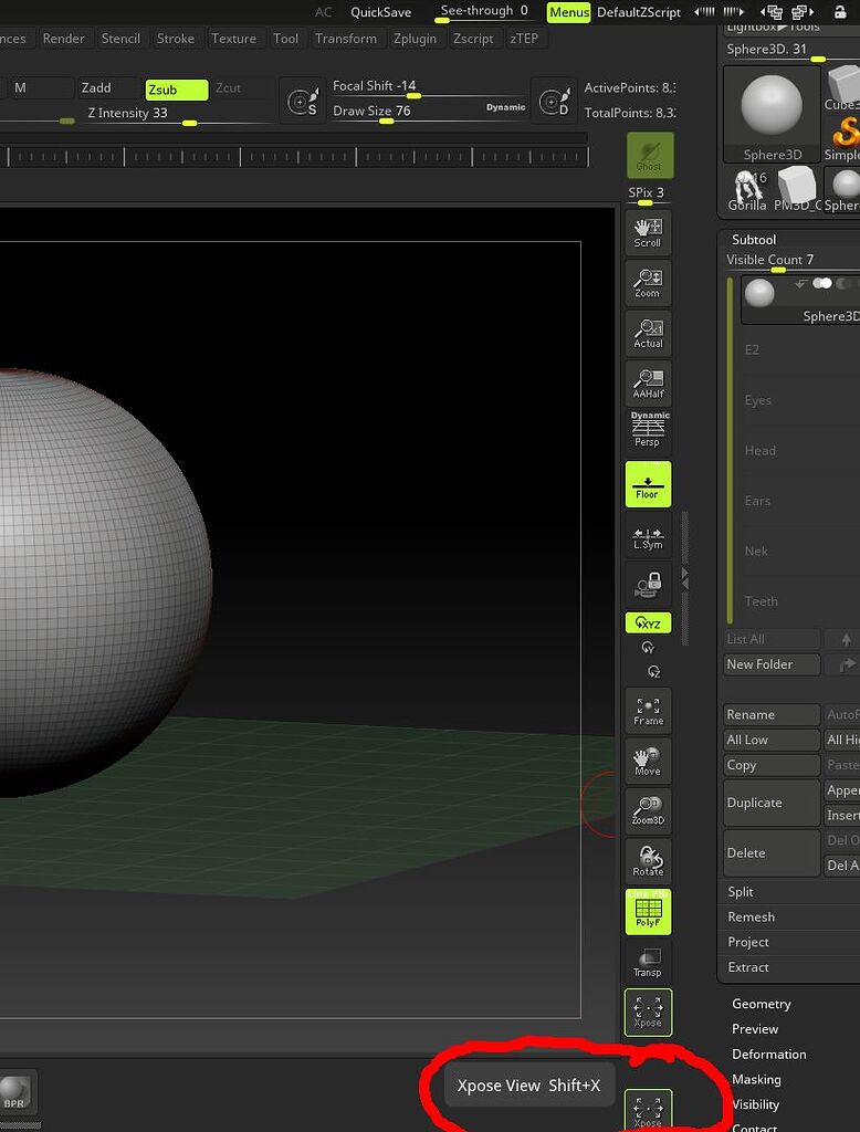 [ SOLVED ] - Custom UI hiding buttons - ZBrushCentral