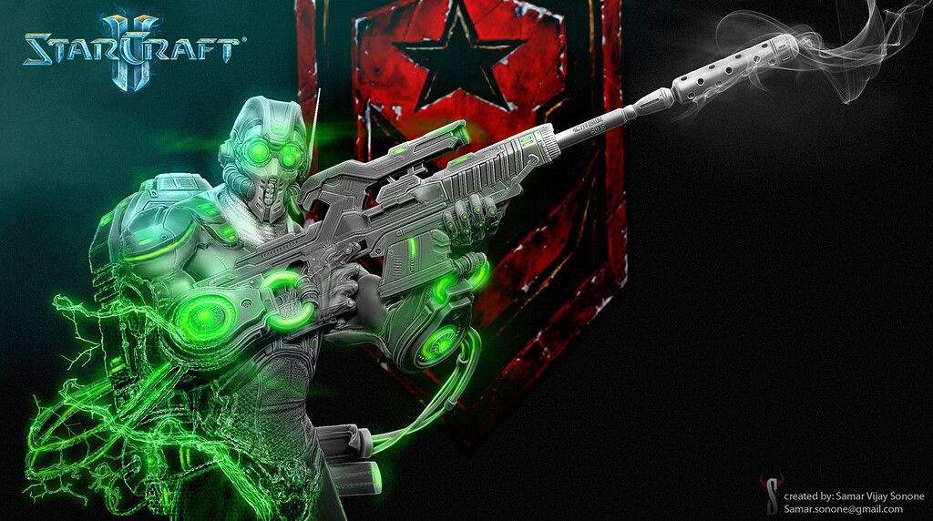 Starcraft Fanart - Terran Ghost - ZBrushCentral