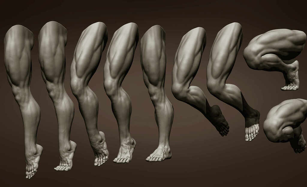 Male Leg Poses ZBrushCentral Male Leg Poses ZBrushCentral