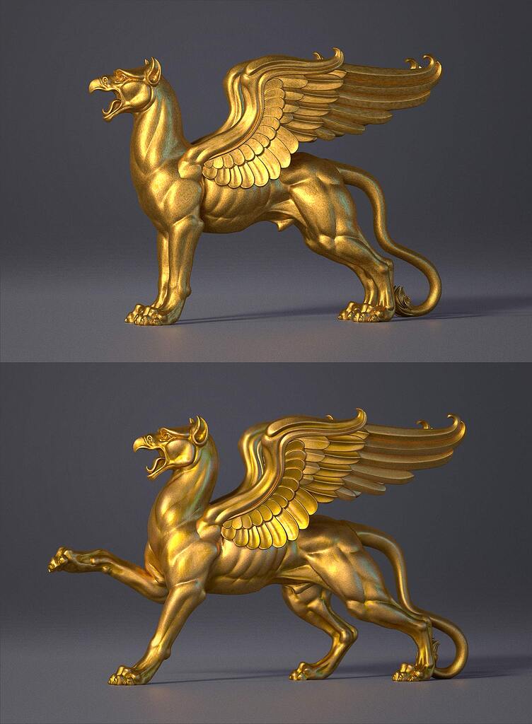 Proxy Pose Griffin - ZBrushCentral