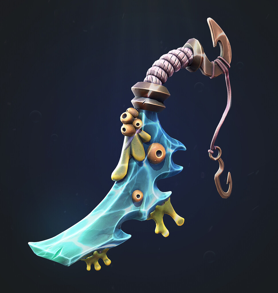 DeepSea Dagger - ZBrushCentral