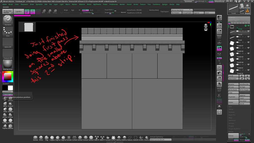 Brush wrap mode problem - ZBrushCentral