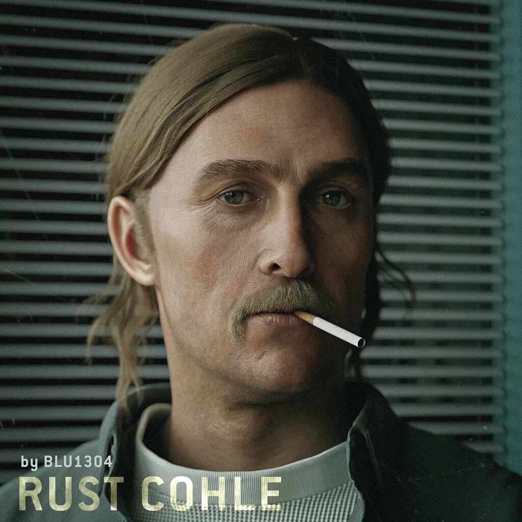 Rust Cohle - ZBrushCentral