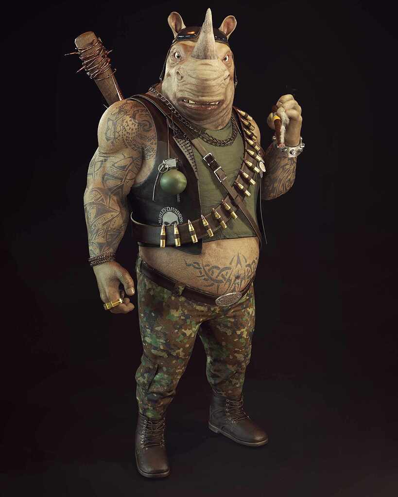 Rocksteady TMNT - ZBrushCentral