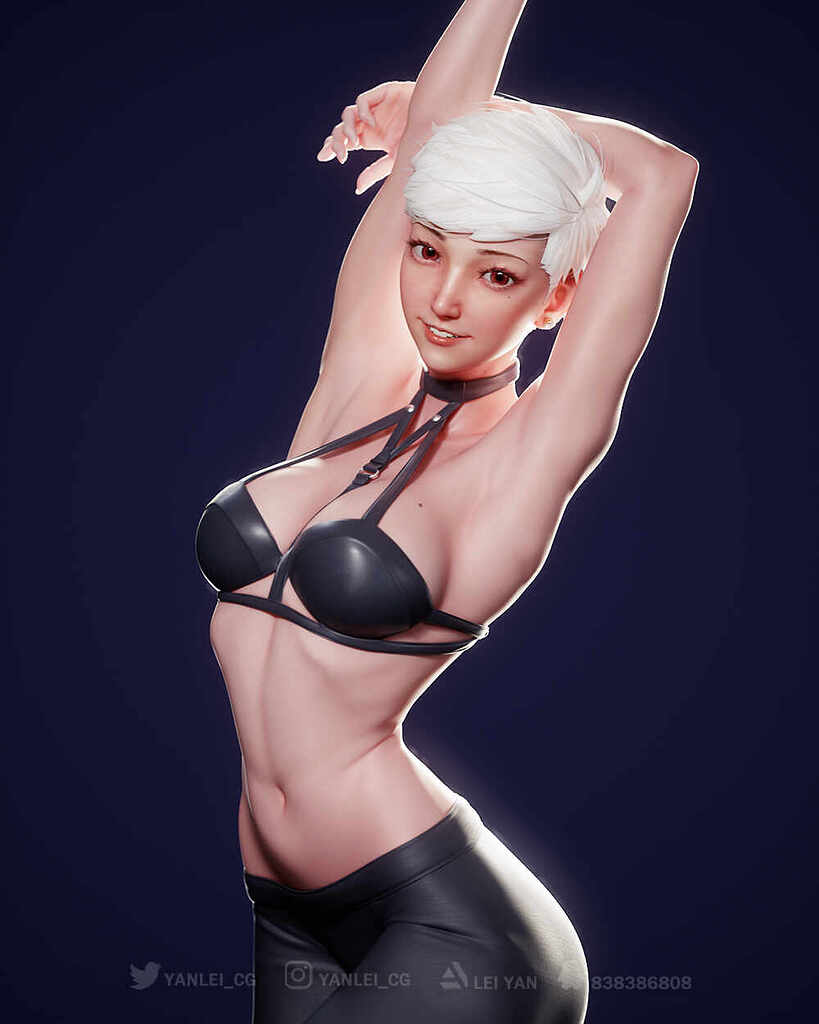 New Pose Girl - ZBrushCentral