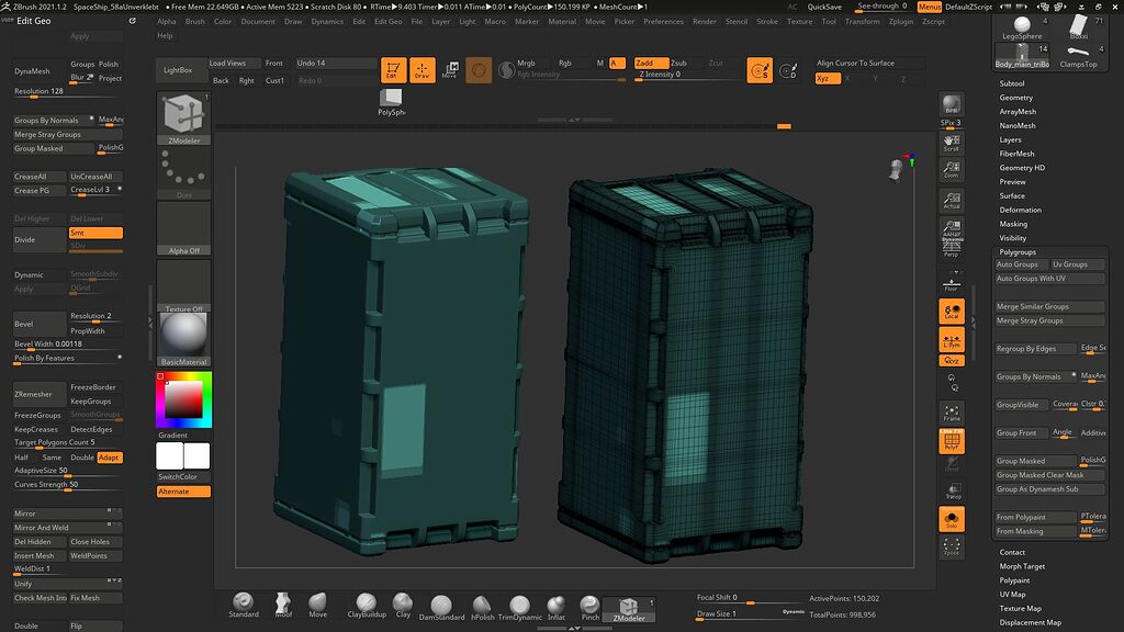 Random masking problem - ZBrushCentral