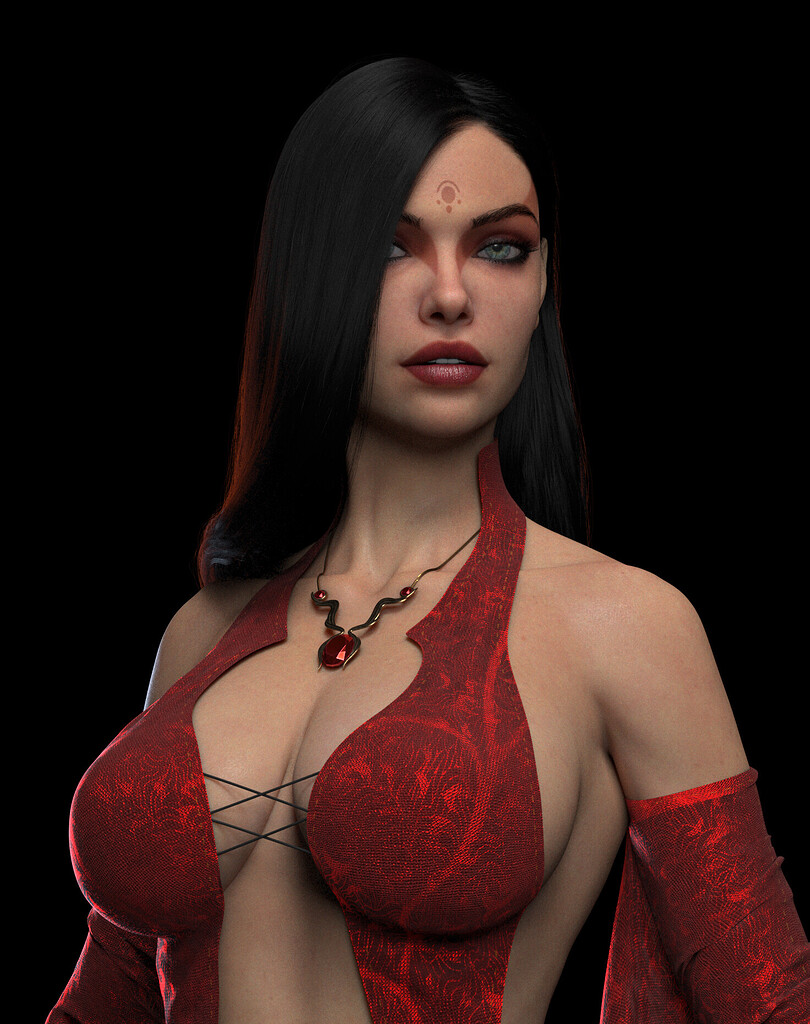 Kaileena ( Empress of Time) - ZBrushCentral