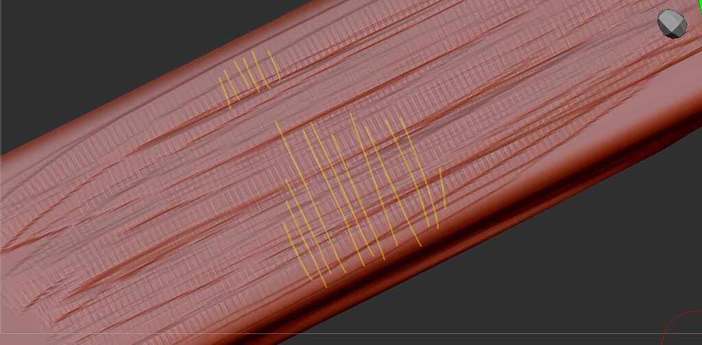 Clay buildup brush & 'grid lines' - ZBrushCentral