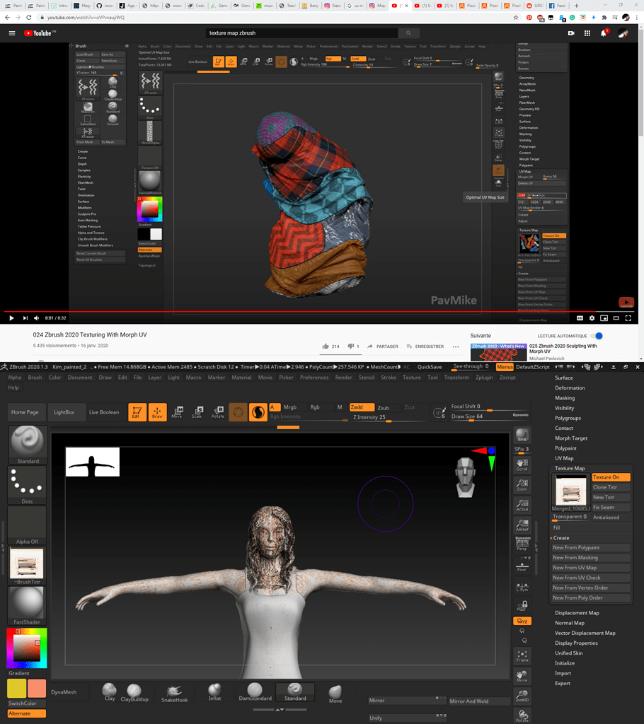 Problem with texture map - ZBrushCentral