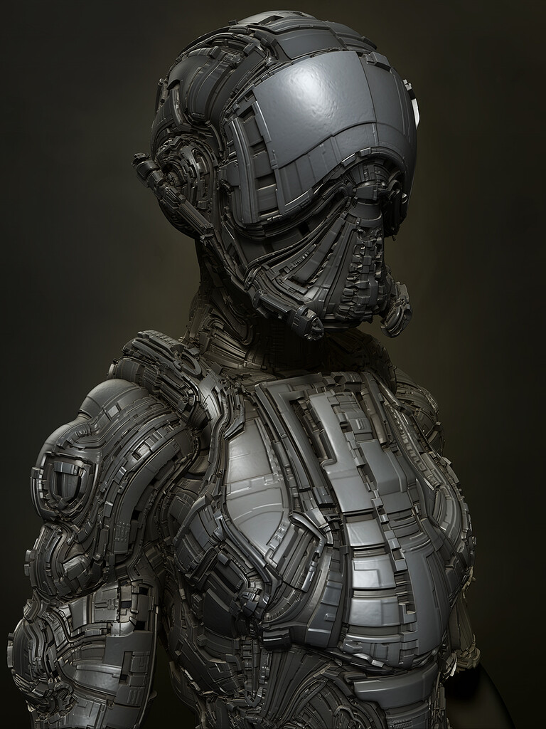 Some sort of sci fi a suit - ZBrushCentral