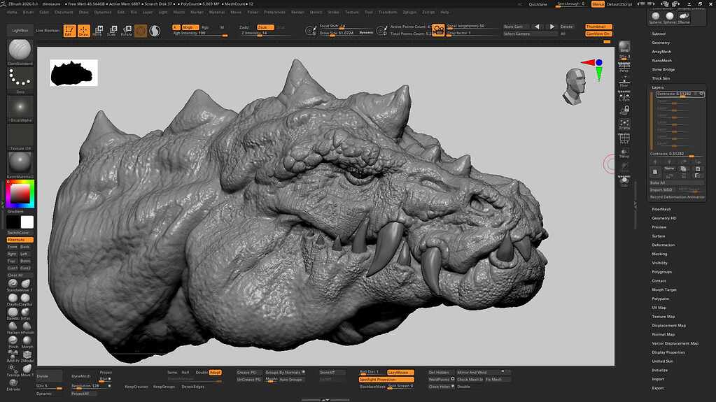 Creature artwork - ZBrushCentral