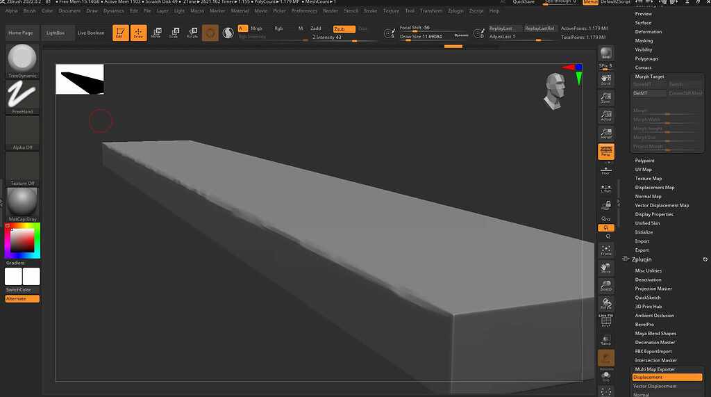Vector Displacement Edge Clipping Problem - ZBrushCentral