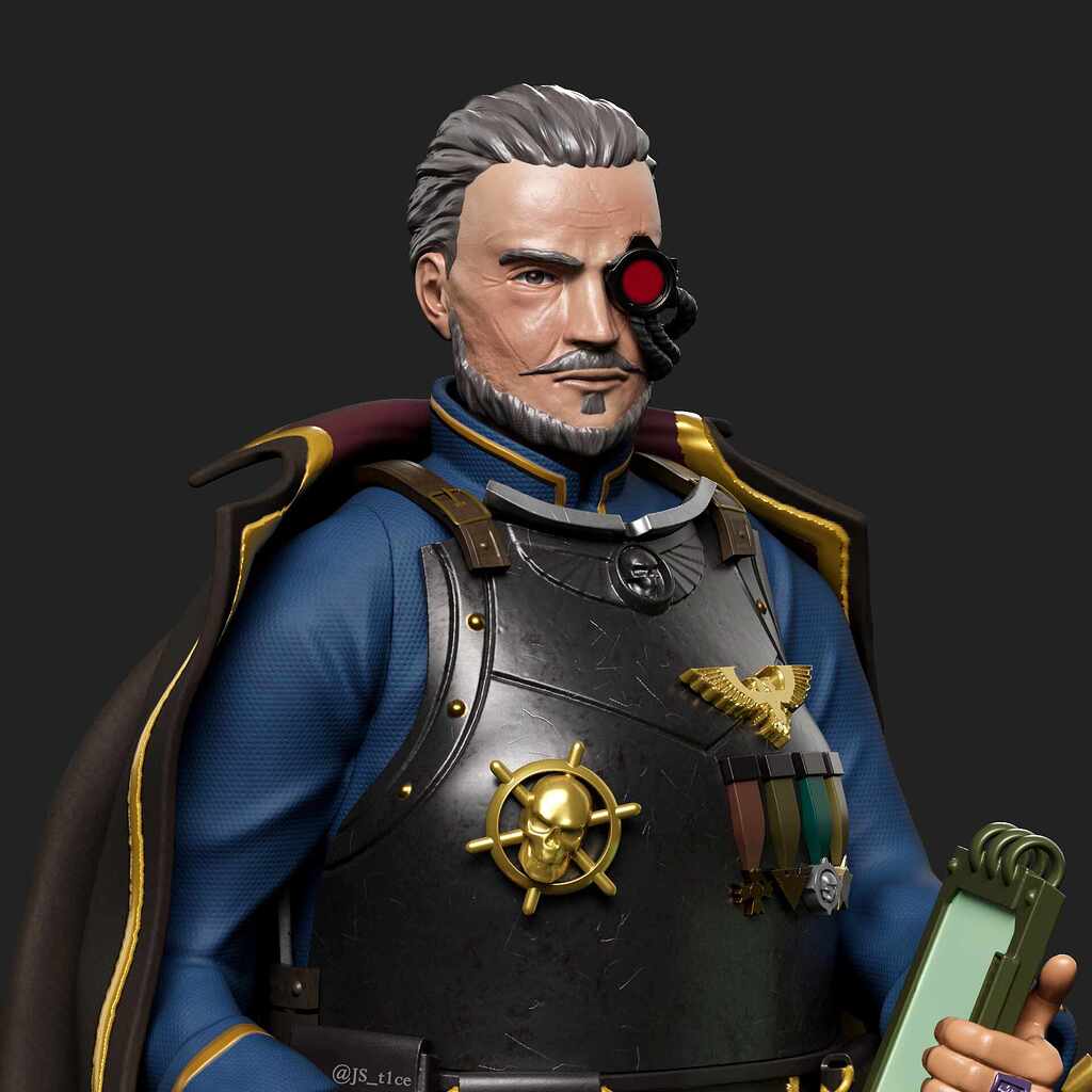 Abelard Warhammer 40k Rogue Trader Zbrushcentral