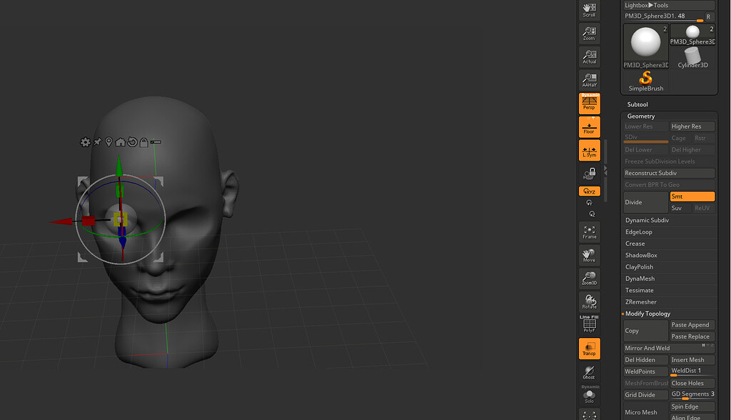 Mirror and Weld not working - ZBrushCentral