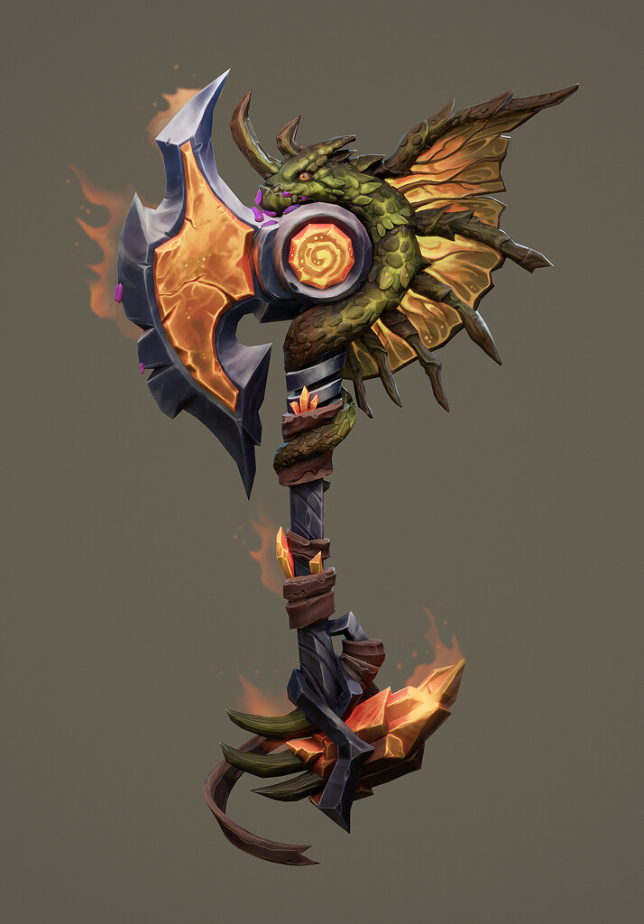 Game ready weapon prop - ZBrushCentral