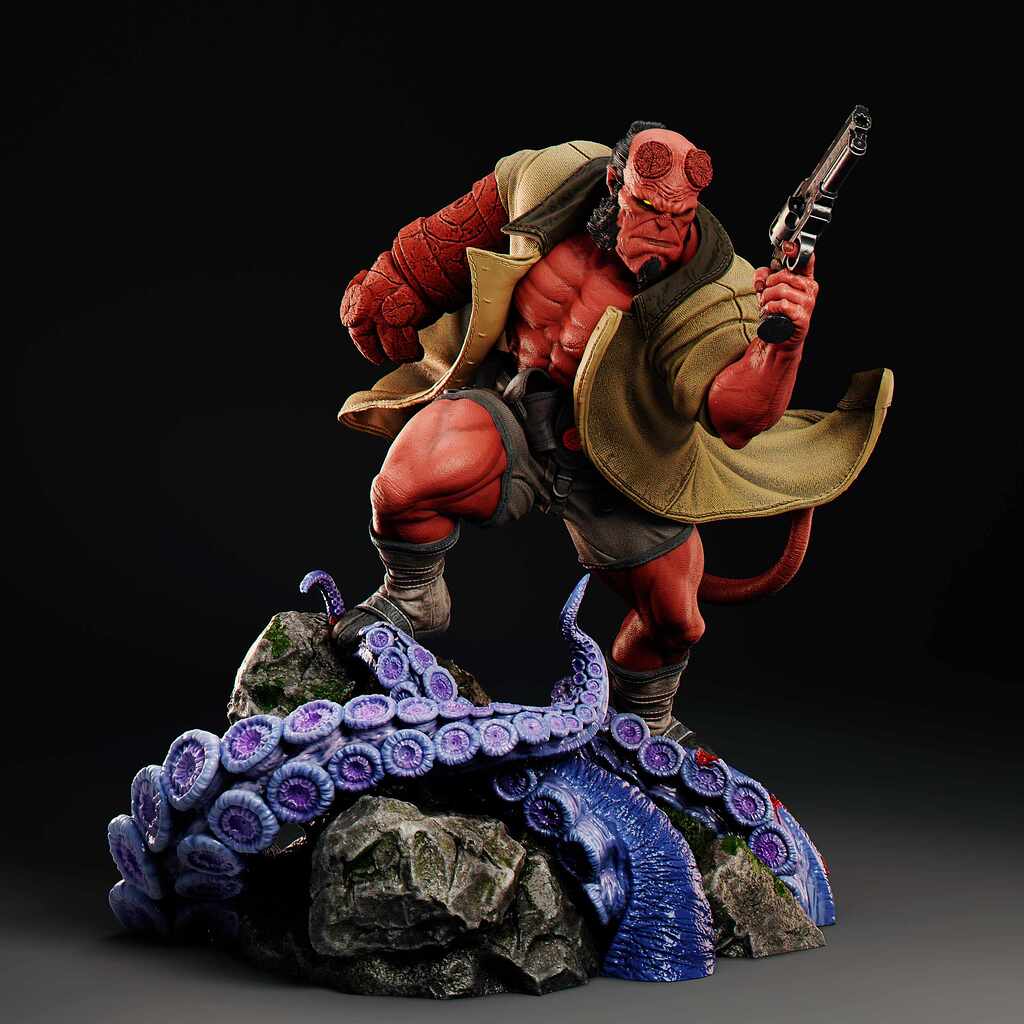 Hellboy - ZBrushCentral