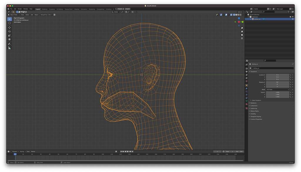 Project only old topology when importing - ZBrushCentral