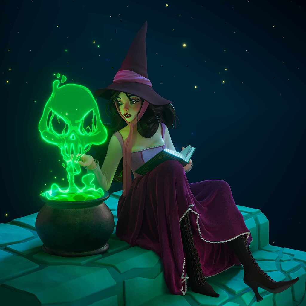 Witch - ZBrushCentral