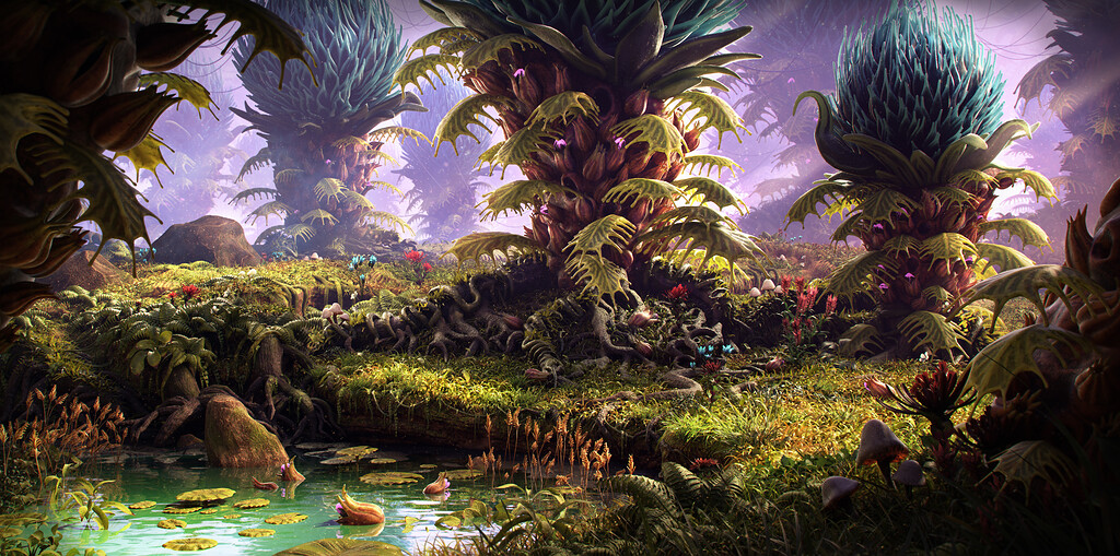 CG Fantasy Forest - ZBrushCentral