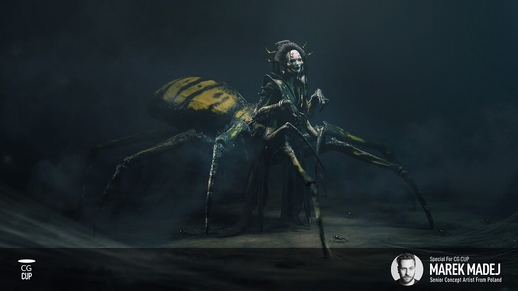 Creatures: the Mythical Japanese Jorogumo - ZBrushCentral