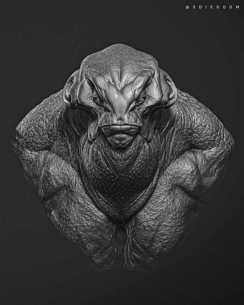 Alien_001 - Zbrush Shots - ZBrushCentral