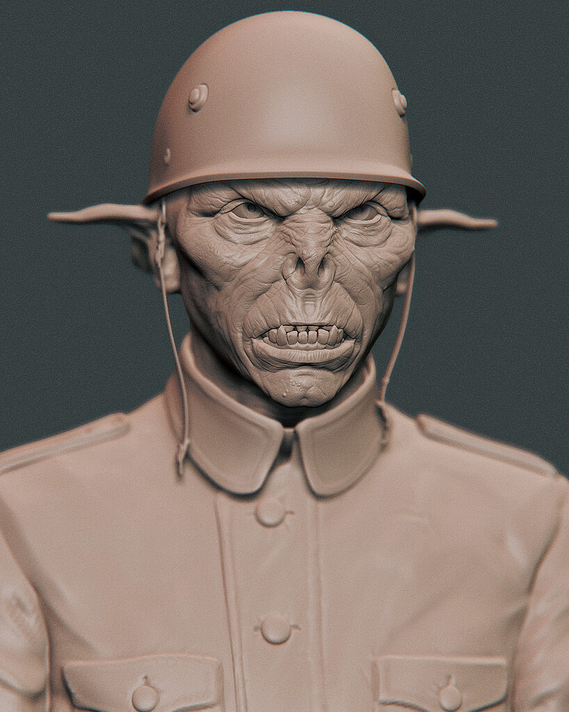 Orc General - ZBrushCentral