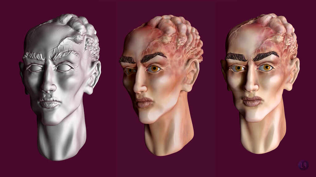 Creepy Head - ZBrushCentral