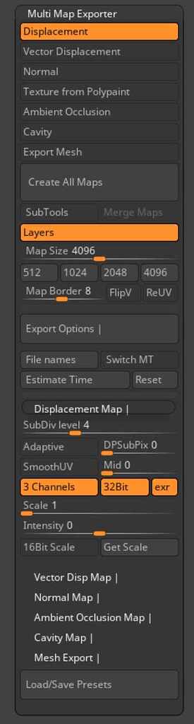 Is there somewhere a tutrial for Multi Map Exporter with layers? - ZBrushCentral