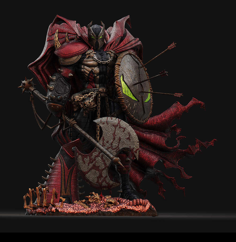 Medieval Spawn - by Camilo Aldana - ZBrushCentral