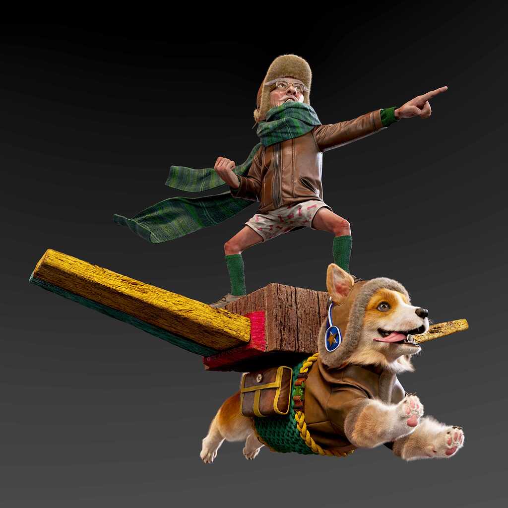 Welsh Corgi Corki - Realistic Reimagination | League of Legends Fan Art - ZBrushCentral